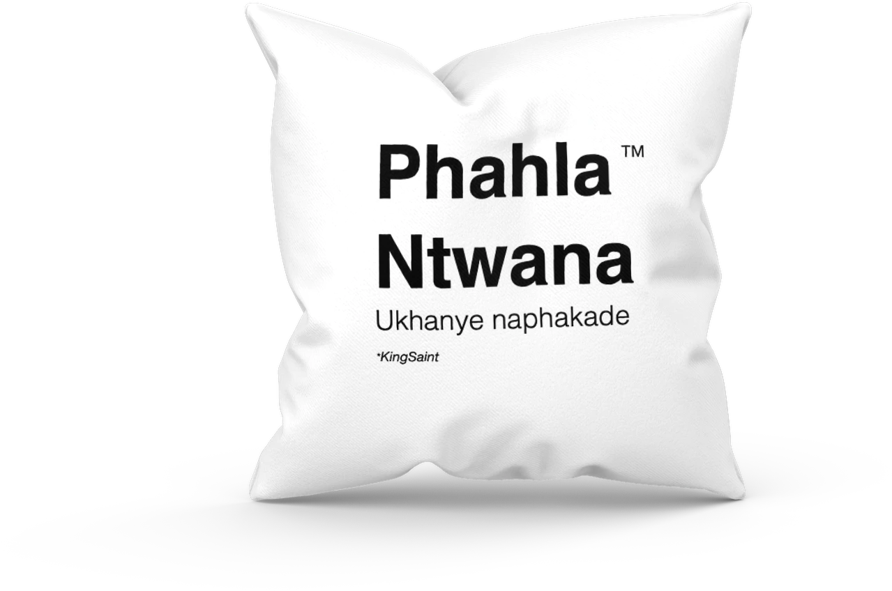 Phahla Ntwana Cushion - *KingSaint